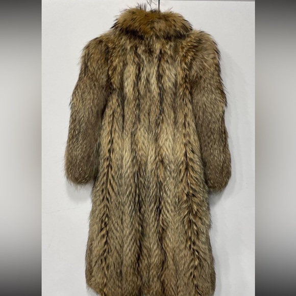 Jackets & Coats | Real Raccoon Tanuki Fur Coat | Poshmark